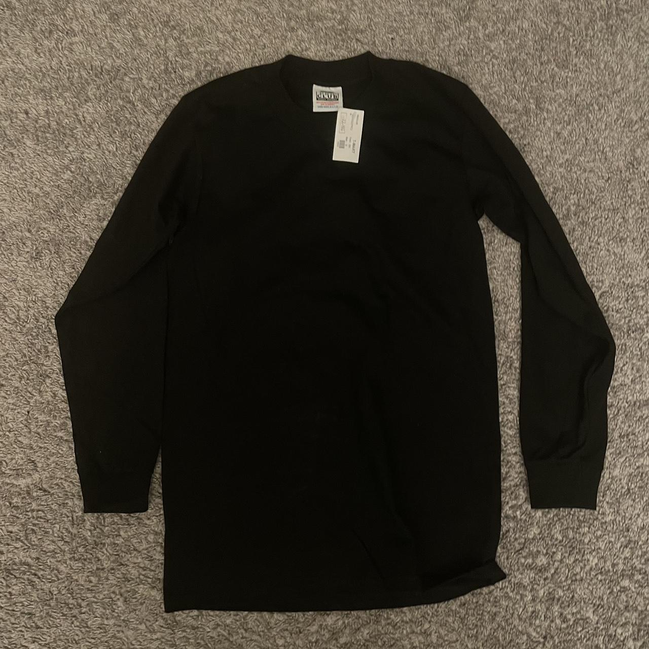 Black Long Sleeve Proclub Shirt Brand New - Depop