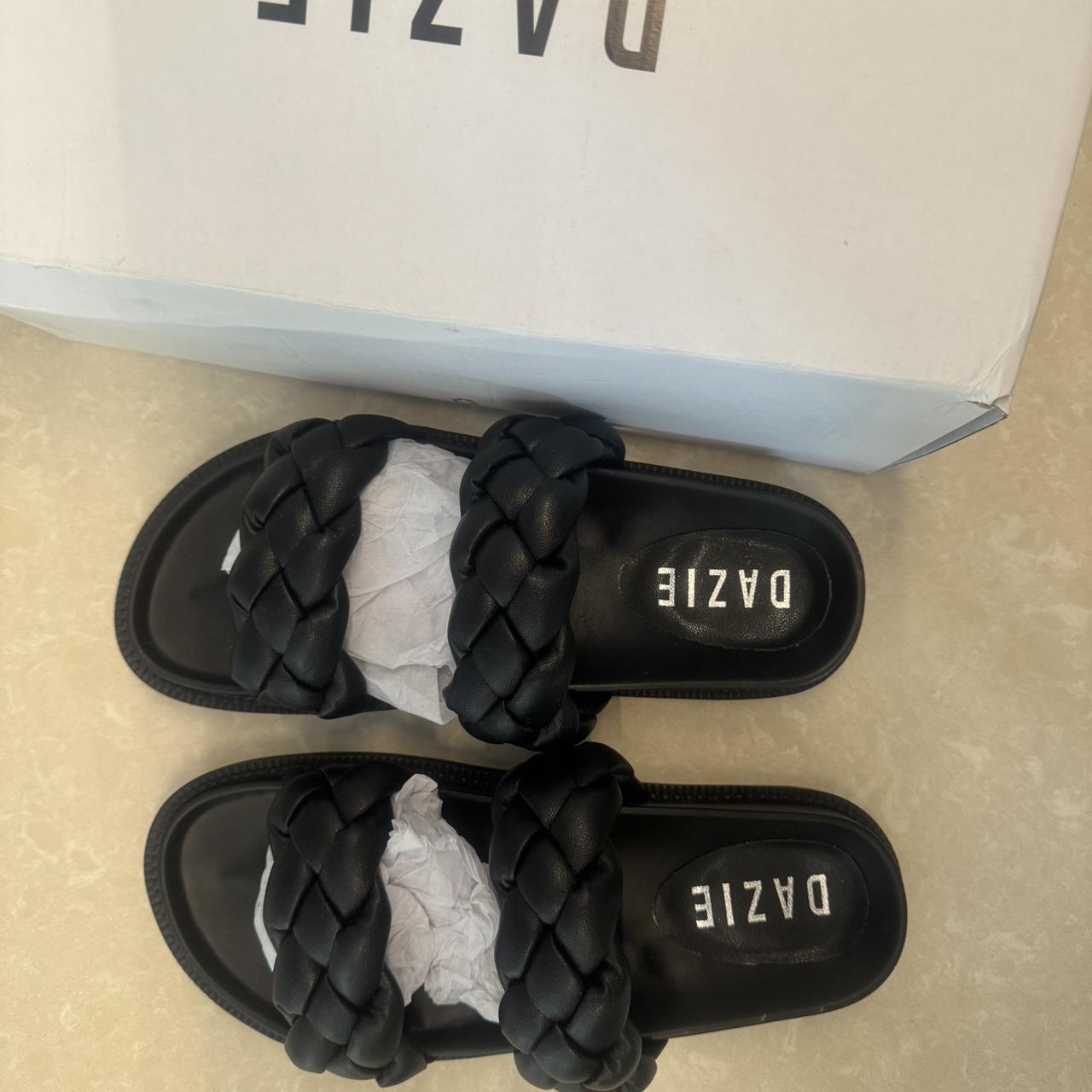Brand new Dazie slides Size 8 Still in all packaging - Depop