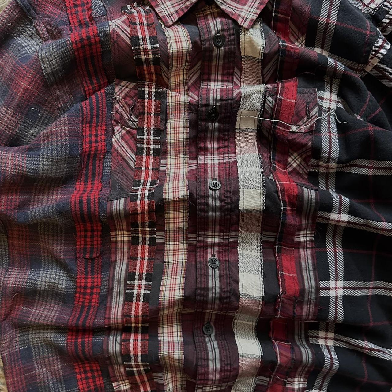 1 of 1 custom multicolor flannel made by me... - Depop
