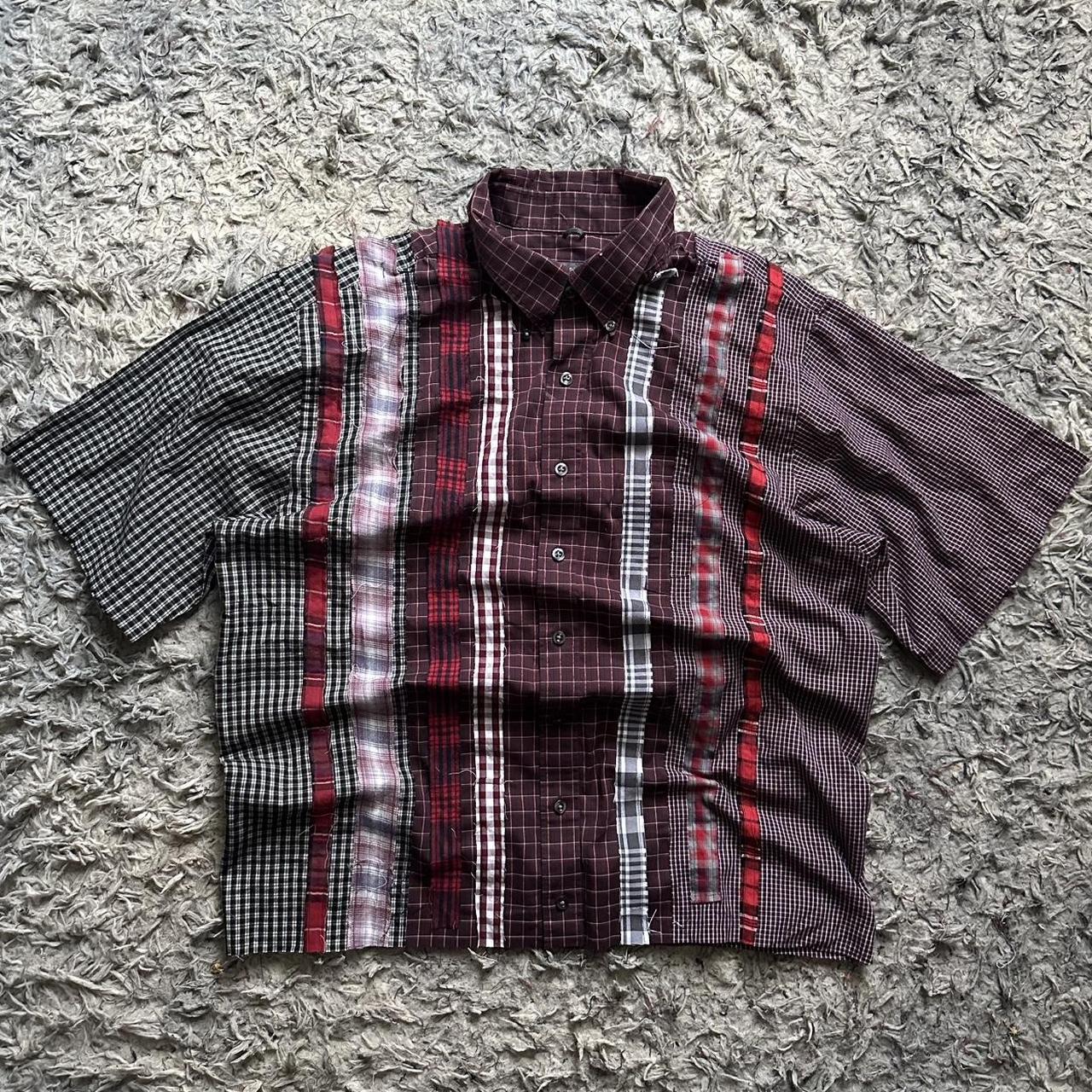 1 of 1 custom multicolor flannel made by me... - Depop