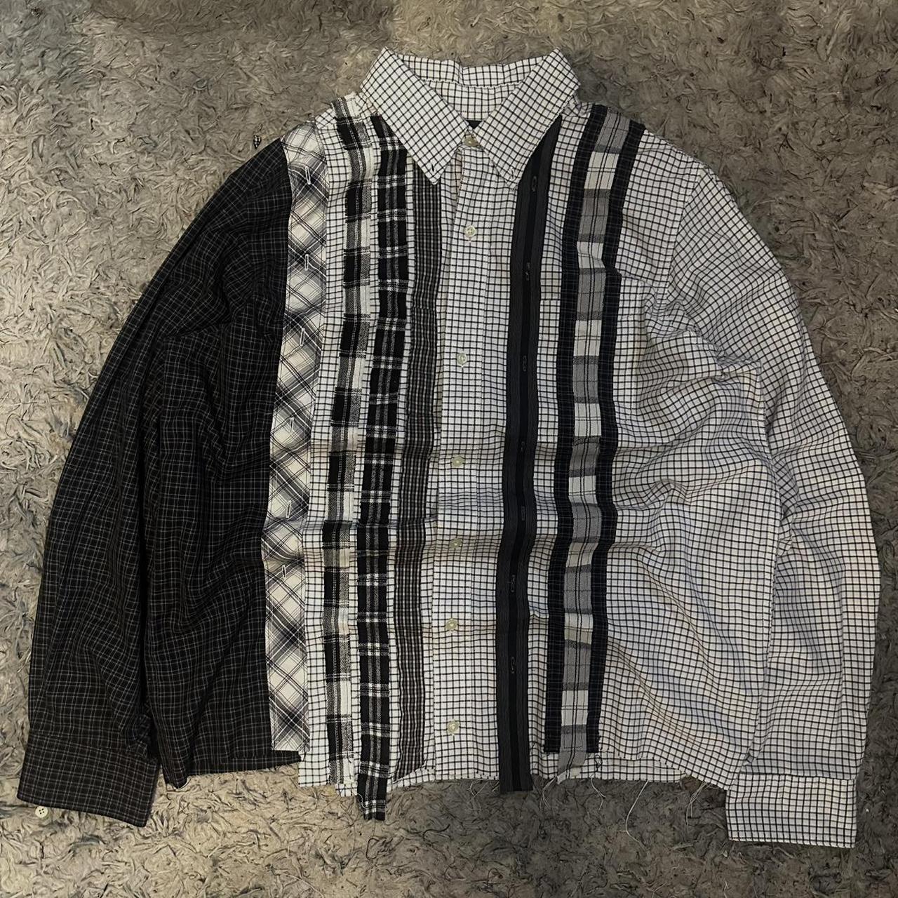 1 of 1 custom multicolor flannel made by me... | Depop