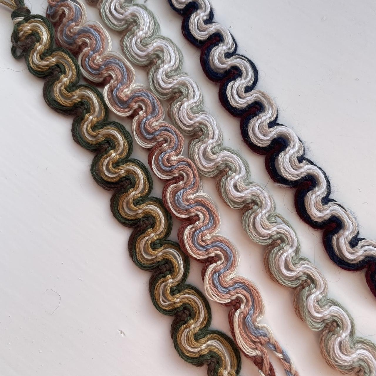 handmade peruvian wave bracelet made with quality... | Depop