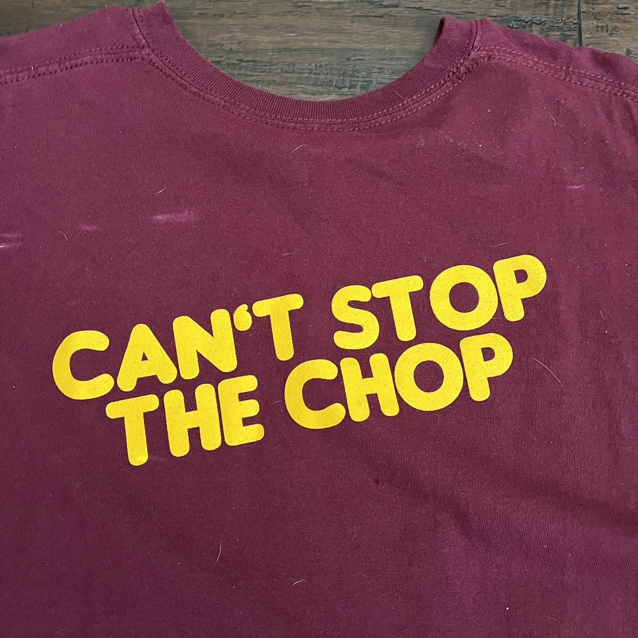 vintage hooters tee- can’t stop the chop barley... - Depop
