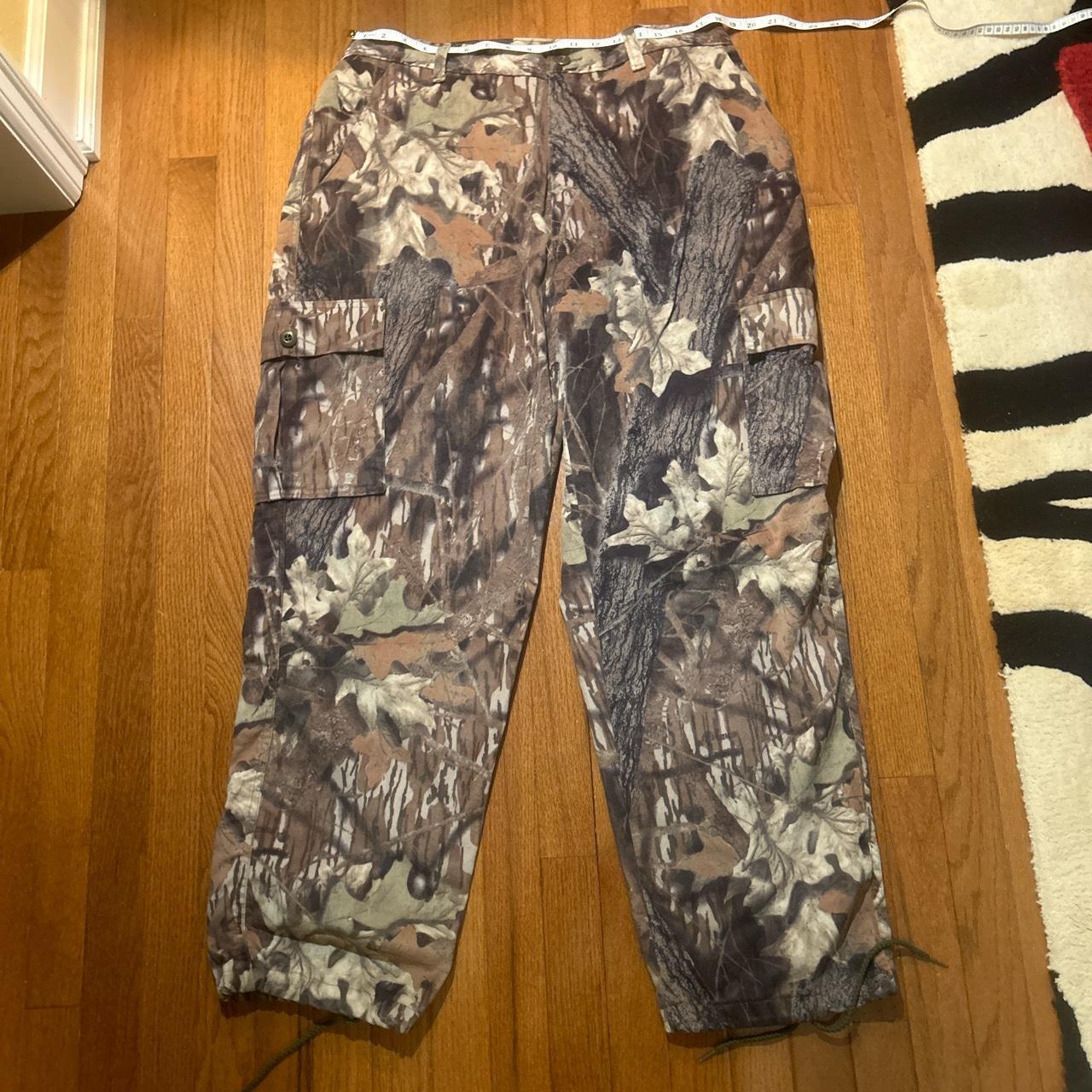 Real Tree Cargo Sweat pants Size: 36* 30 color: Real... - Depop
