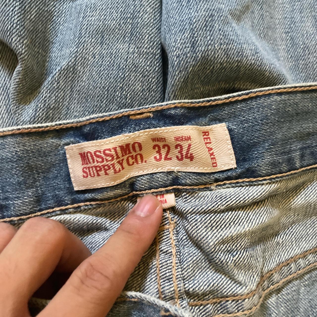 VINTAGE MOSSIMO SUPPLY CO. LIGHT BLUE STRAIGHT... - Depop