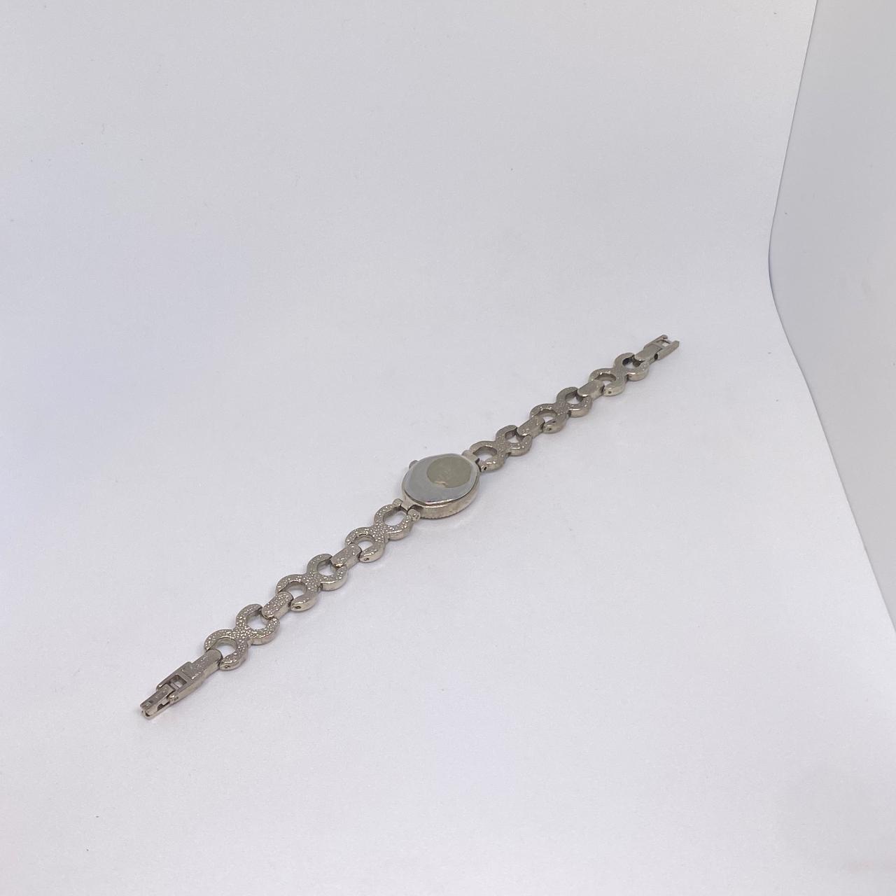 LA Express Silver tone watch with Marcasites and... - Depop