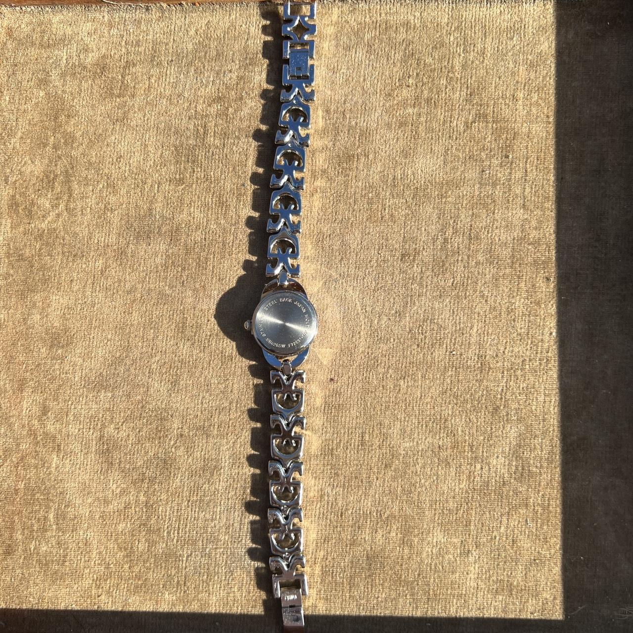 Silver Avon Quartz Watch Length: 8 in.... - Depop