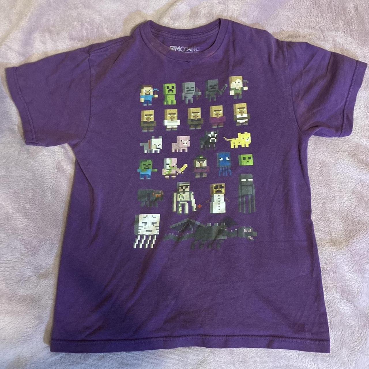 Minecraft mob shirt Size small - it’s perfect it... - Depop