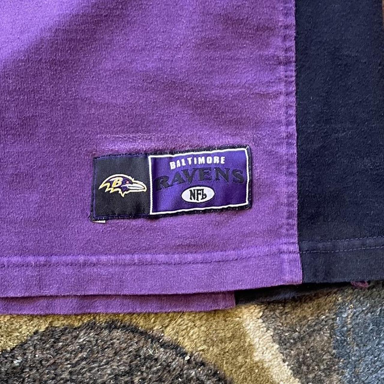 Vintage RARE 90s Style Baltimore Ravens thick Long... | Depop