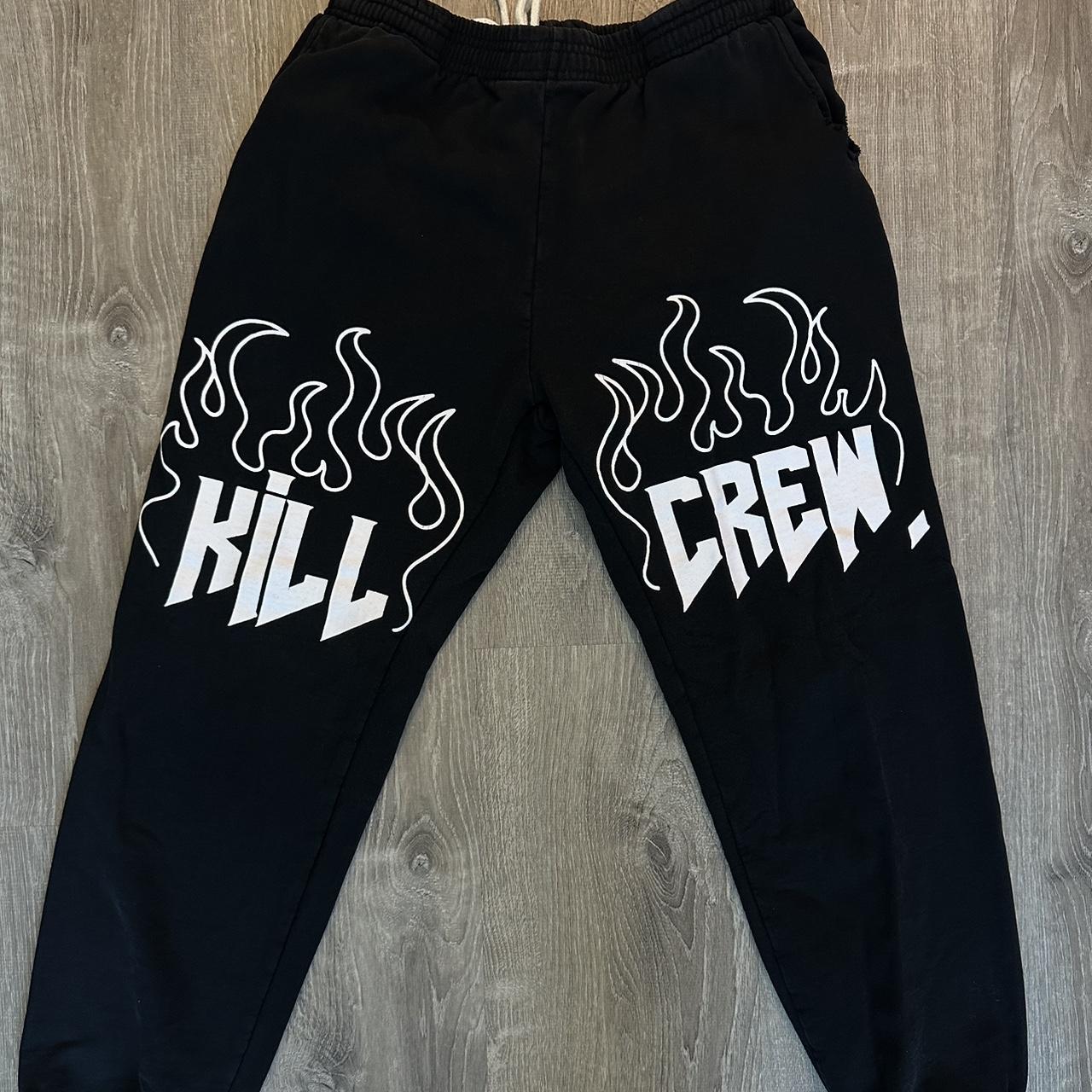 killcrew black gym sweats - Depop