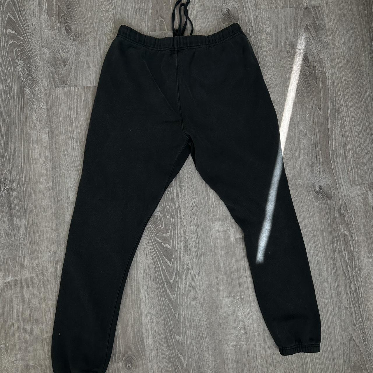 Black essential/fear of god sweats - Depop