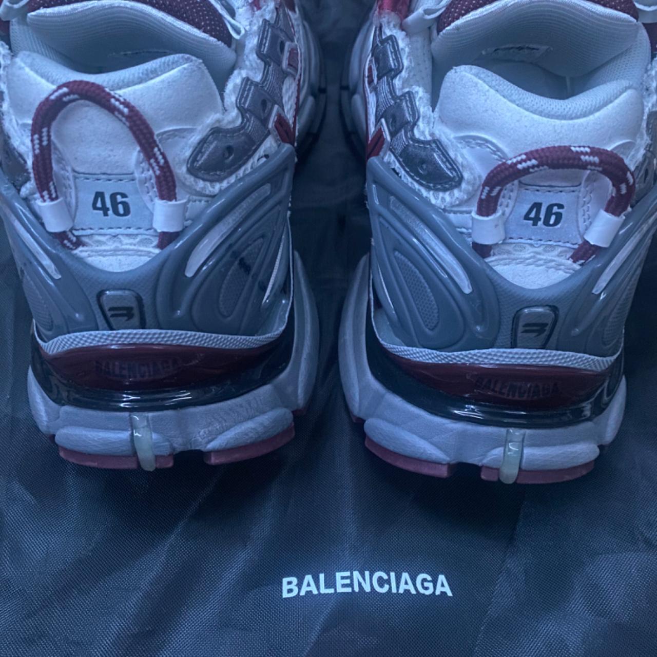 (send offers) Balenciaga runners-red -NEED... - Depop