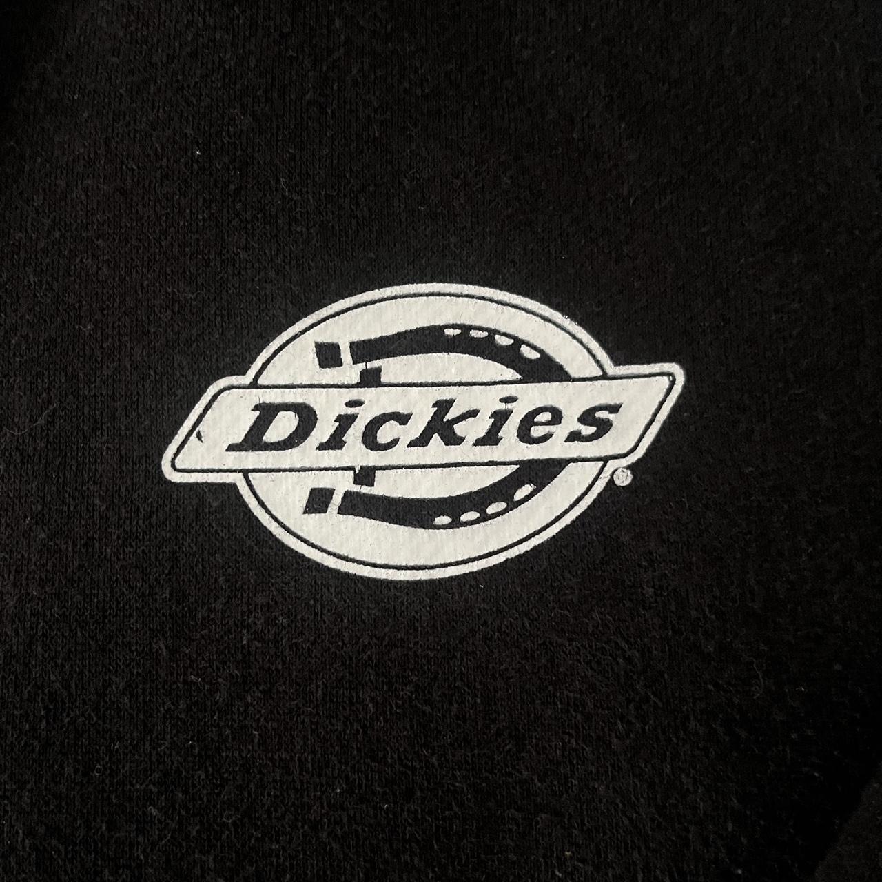 dickies hoodie, clean graphic, tag is faded but... - Depop