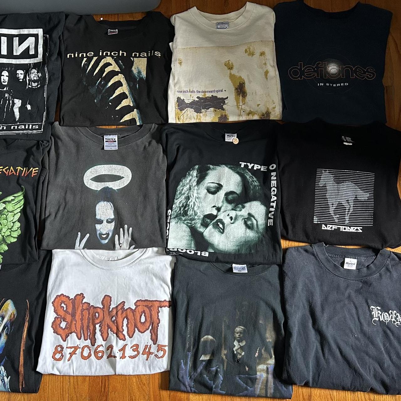 Vintage 90s Band tees #rare #metal #grails Deftones... | Depop