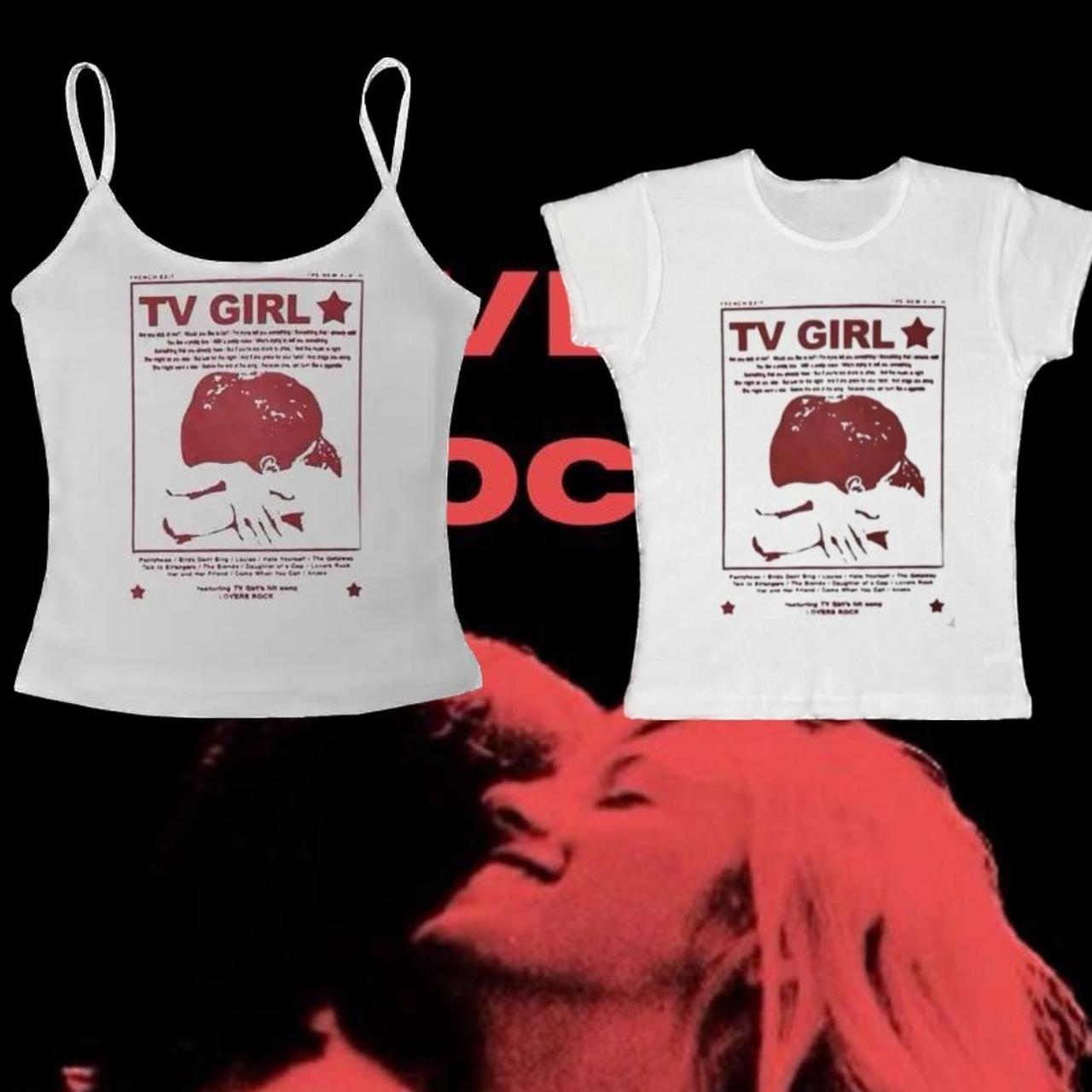 Tv girl shirt ️ (ONE)🍒 Sizes:S M L XL #tvgirl... - Depop