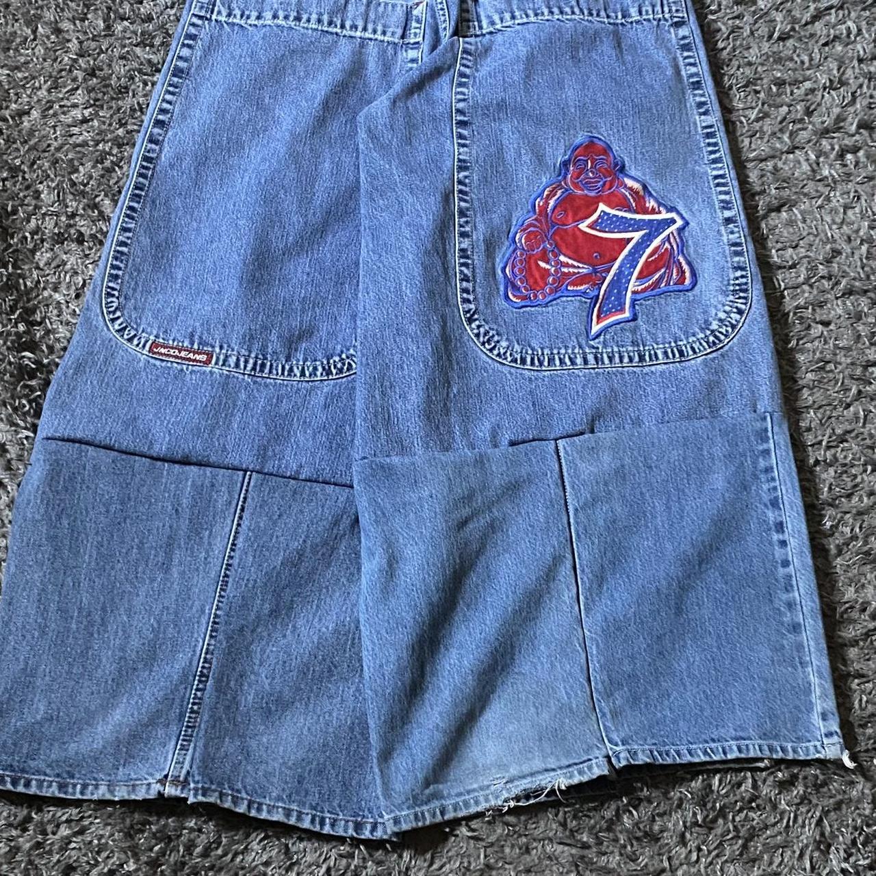 Jnco jeans lucky 7 Buddha... - Depop