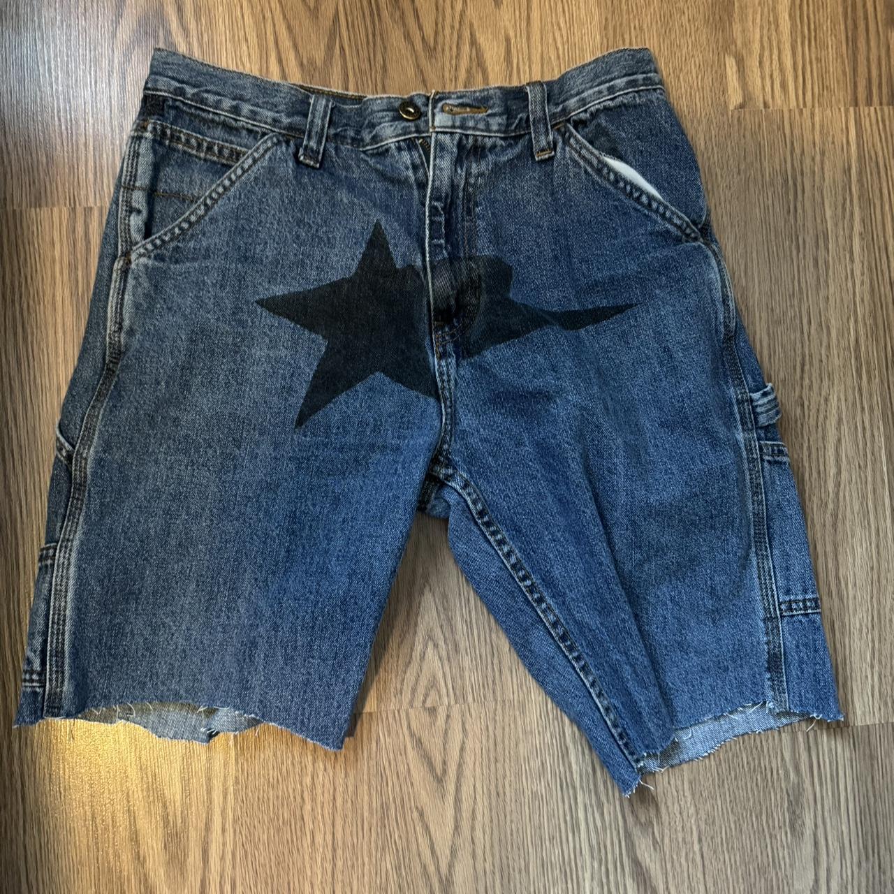 Custom star Jorts size 30 - Depop