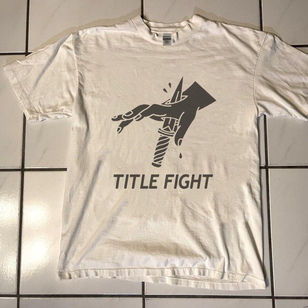 Title fight T shirt New Gildan Heavy Tag Size :... - Depop