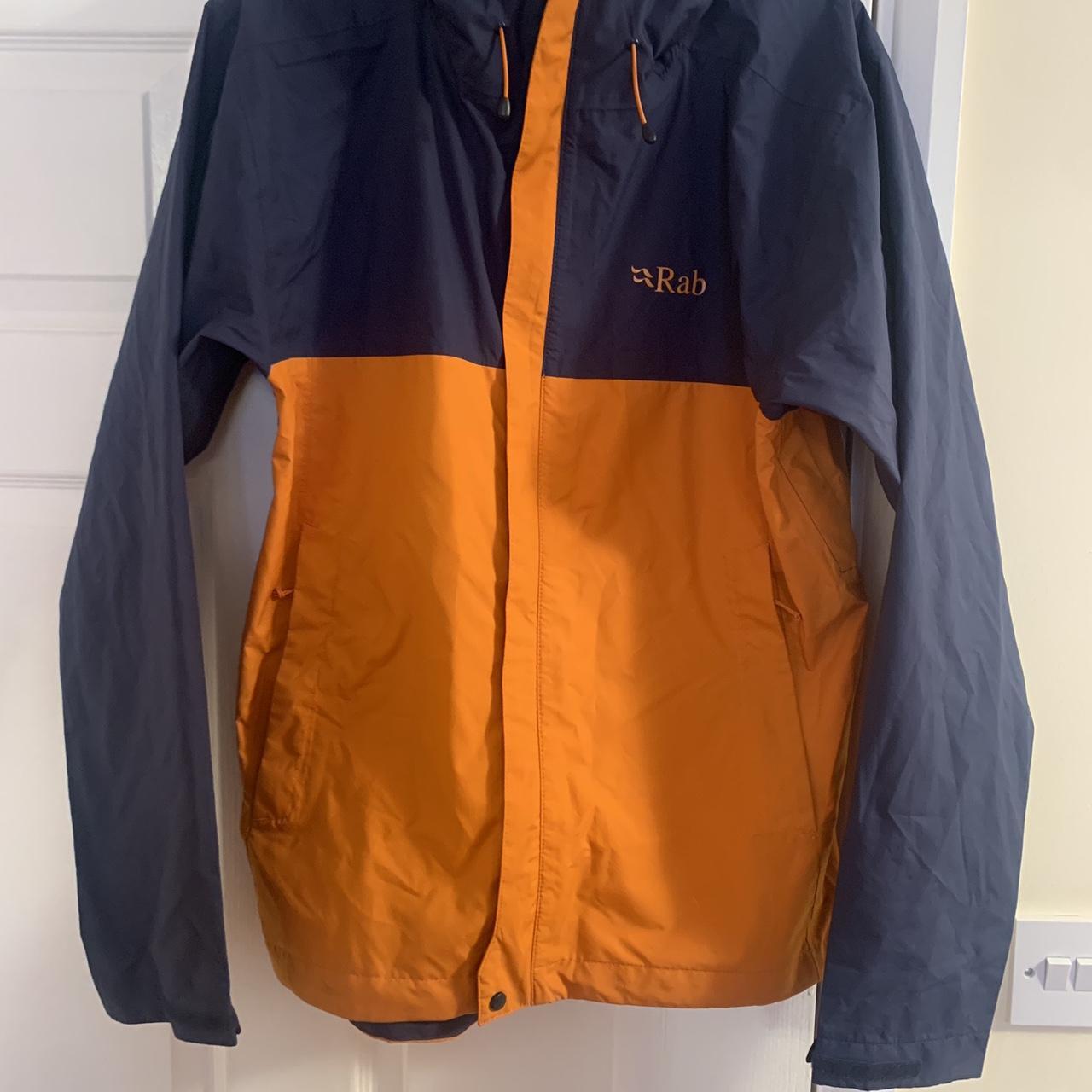 Men’s rab waterproof jacket size large Excellent... - Depop