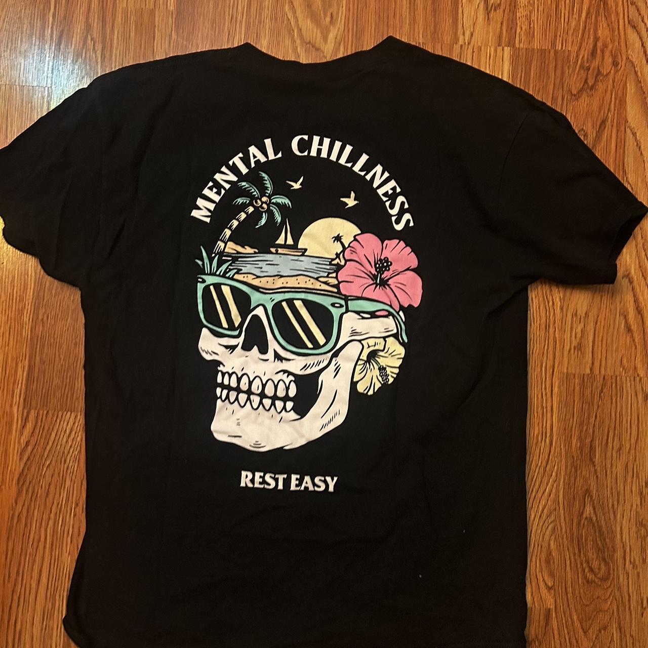 Black Rest Easy T #skater #vacation #black - Depop