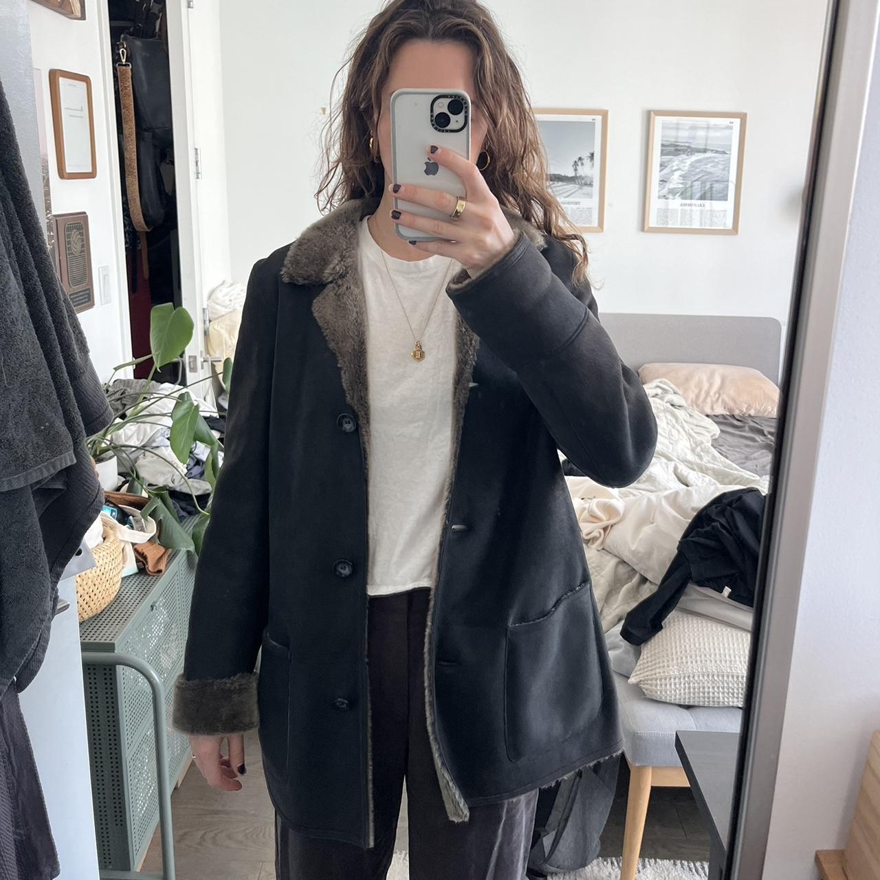 Authentic Zaffers Vintage Leather Sheepskin... - Depop