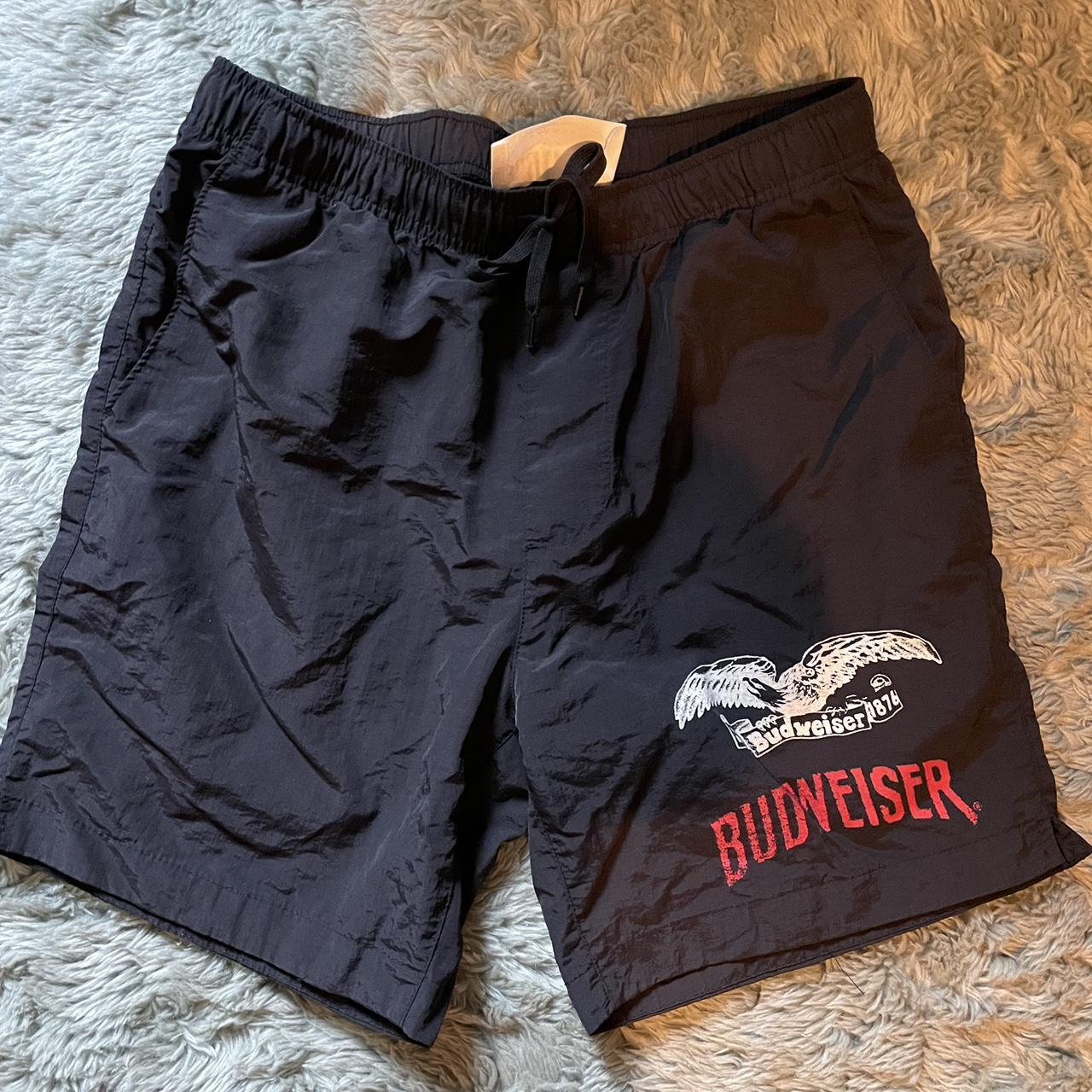 Pacsun Budweiser Shorts 65 Inch Inseam Mens Size Depop