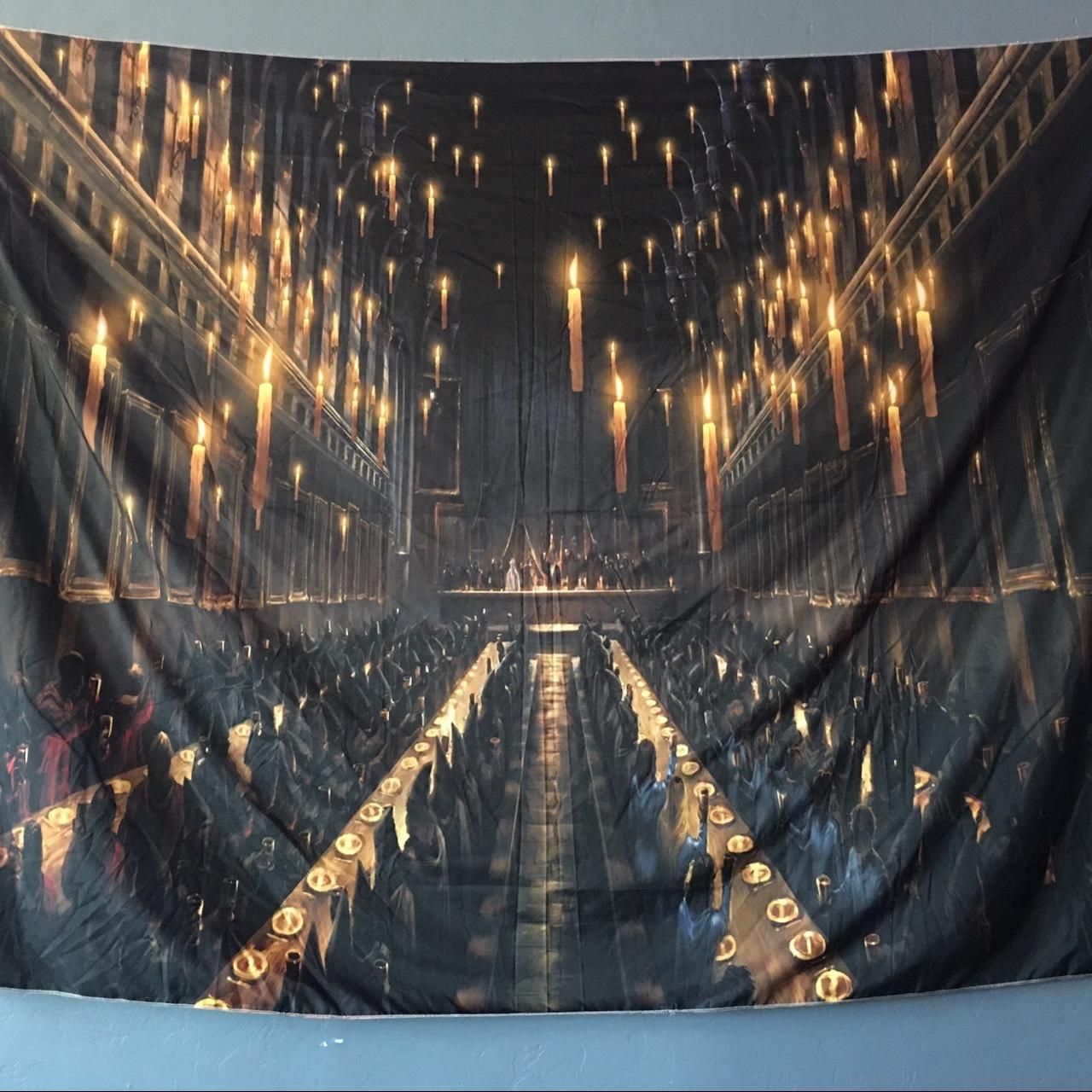 Harry Potter Themed Tapestry/ Backdrop About 8 feet... - Depop