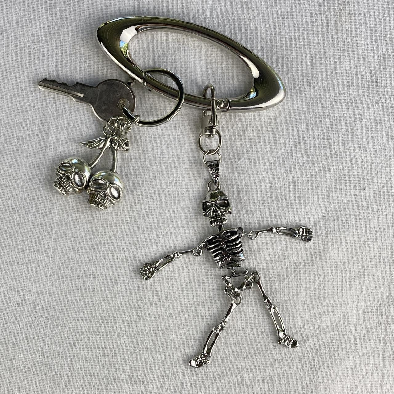 y2k 2000’s vintage skeleton grunge skull gothic... - Depop