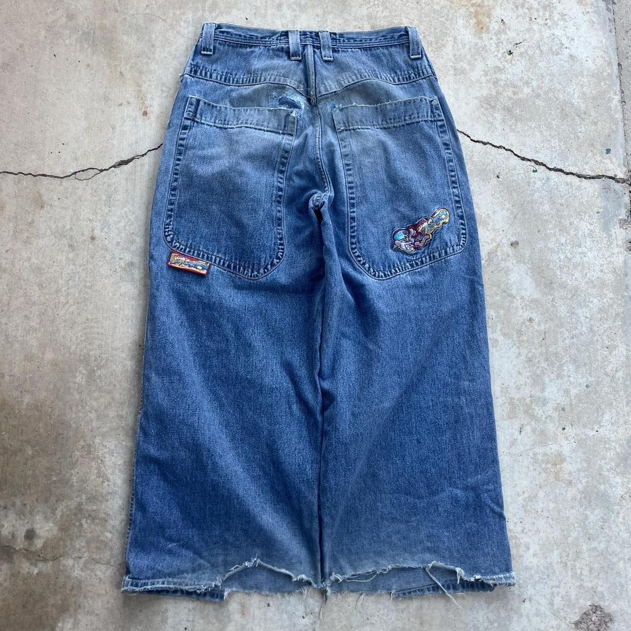 Vintage jnco wizards 34x30 Super sick TikTok rizzler... - Depop