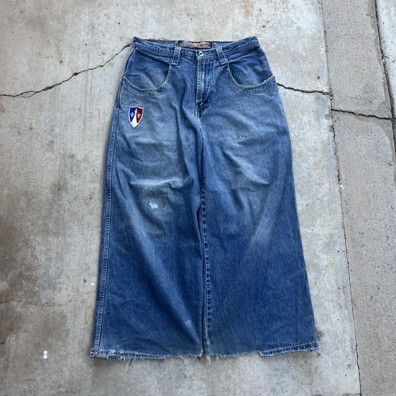 Vintage jnco wizards 34x30 Super sick TikTok rizzler... - Depop