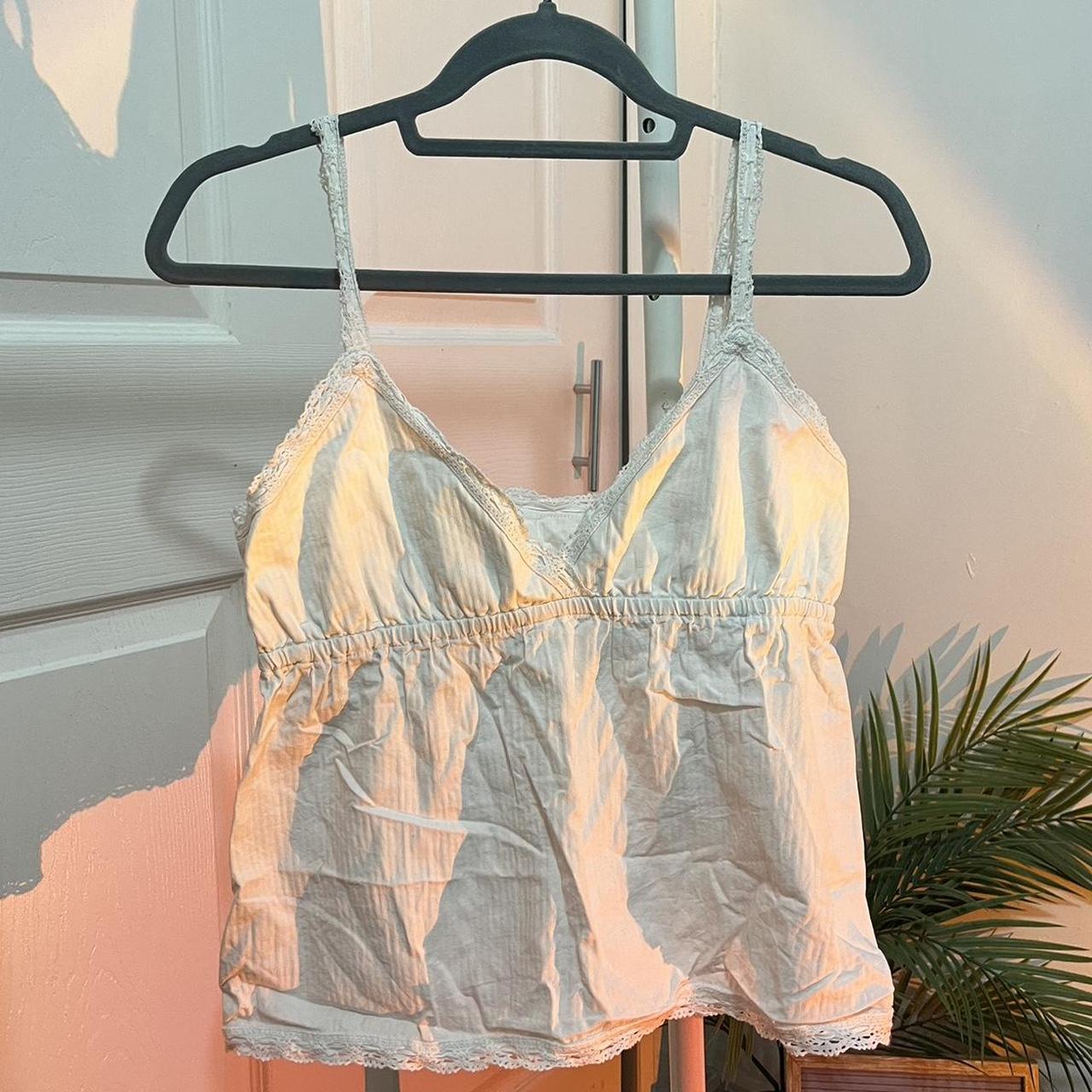 EDITH LACE TANK - Depop