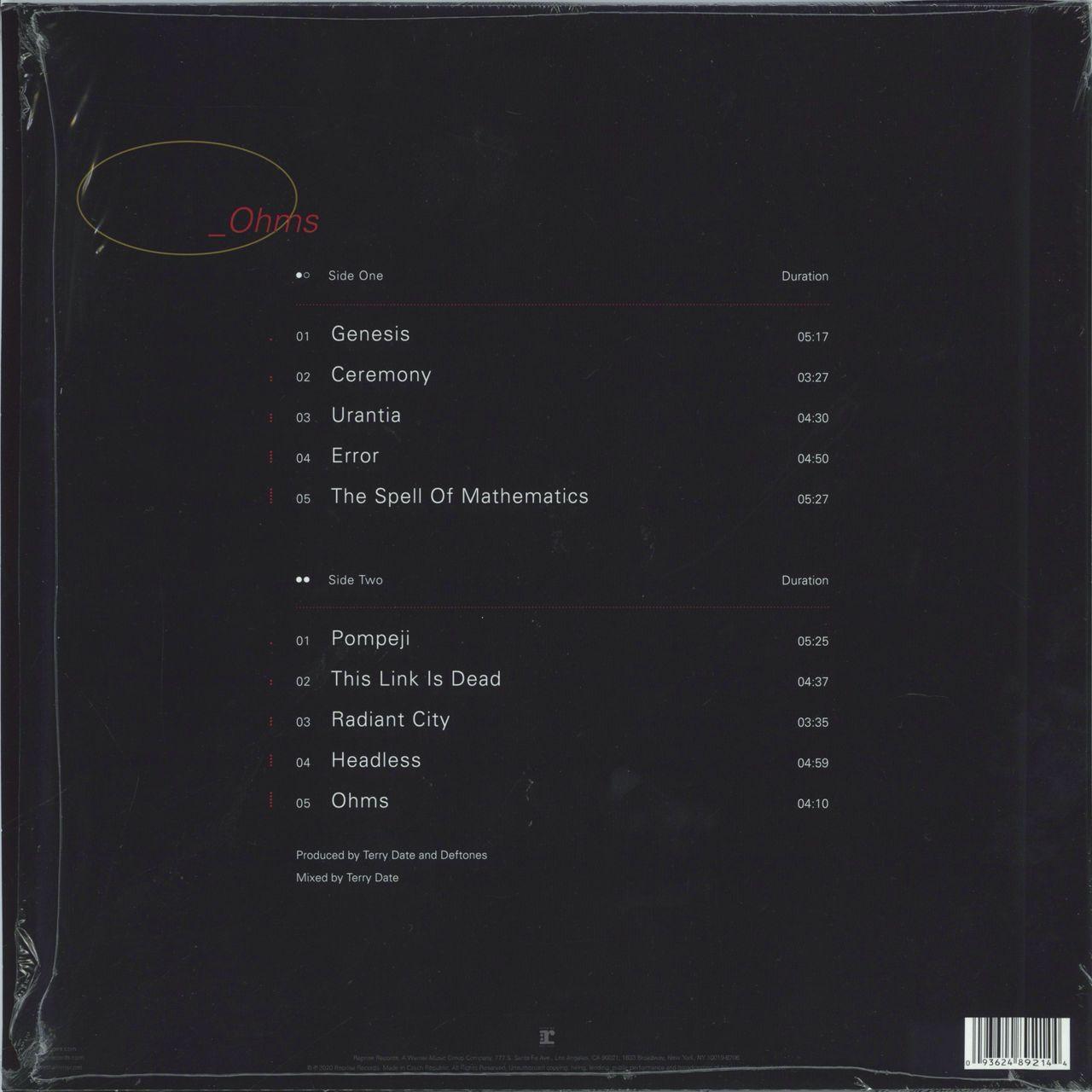 Deftones “Ohms” Vinyl Record - Brand New, Still In... - Depop