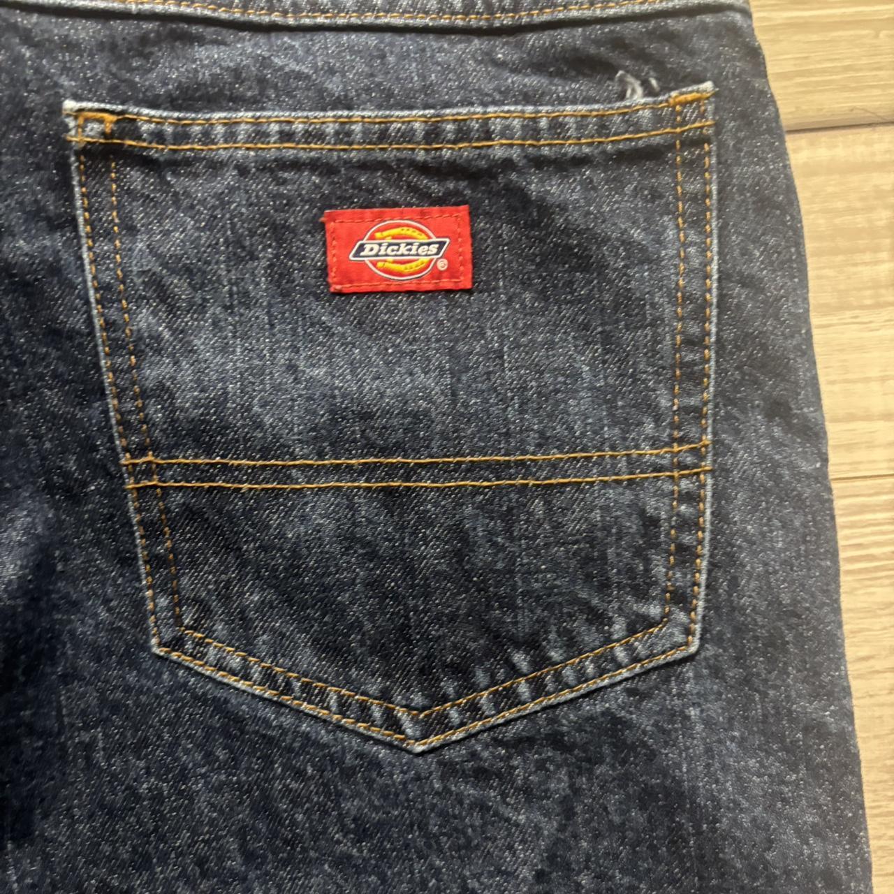 dark blue dickies jeans like new 42W/30L #workwear... | Depop
