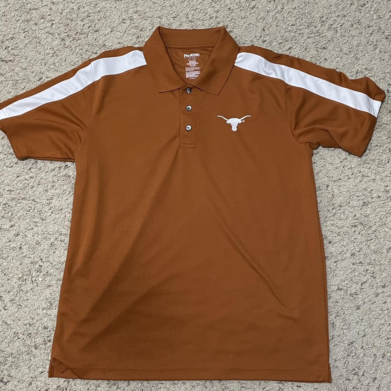 UT Longhorn Merch Bundle Includes Collared UT Shirt... - Depop