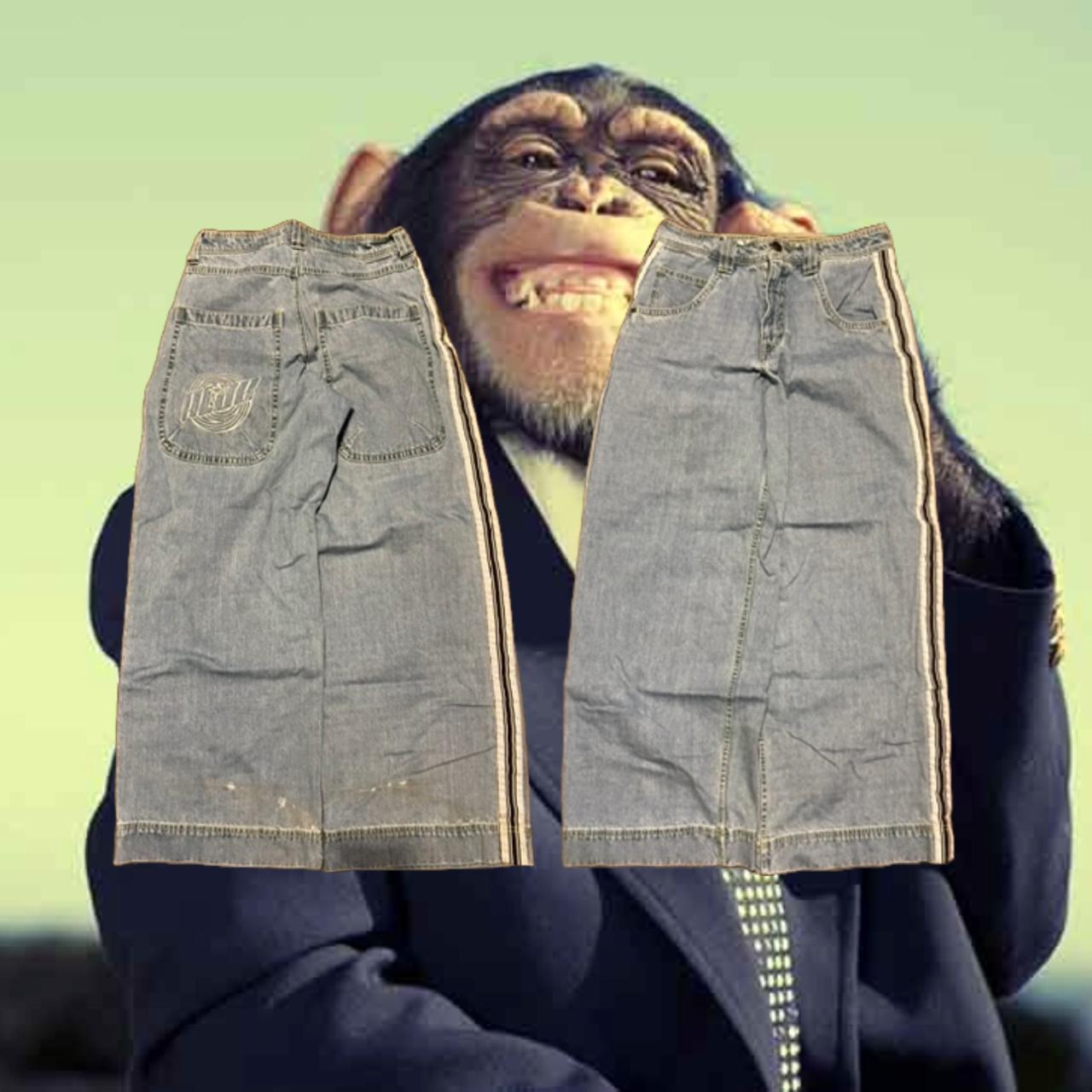 Jnco style Alab jeans Size 34W x 32L #jnco... | Depop