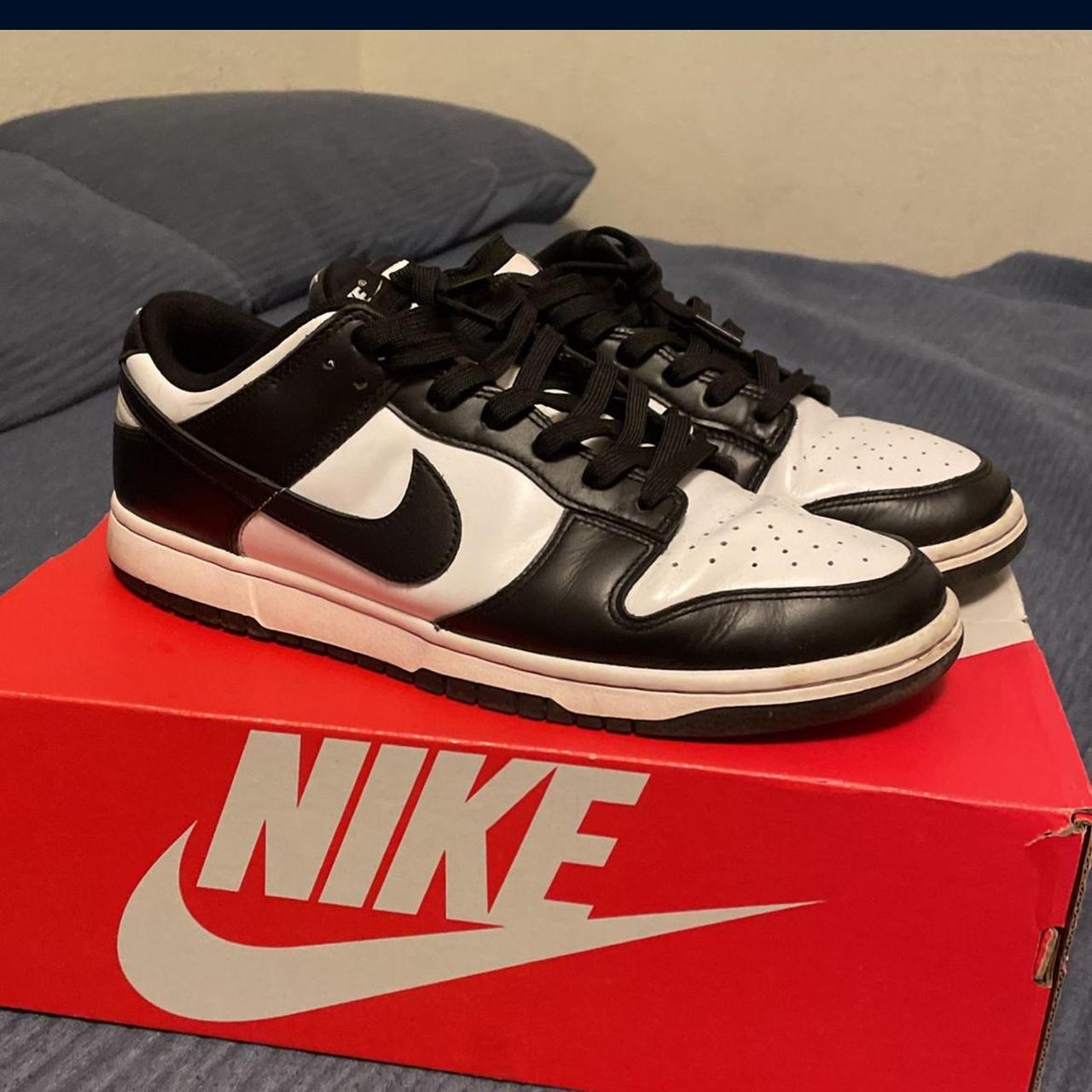 Panda Nike Dunks Lows - Depop
