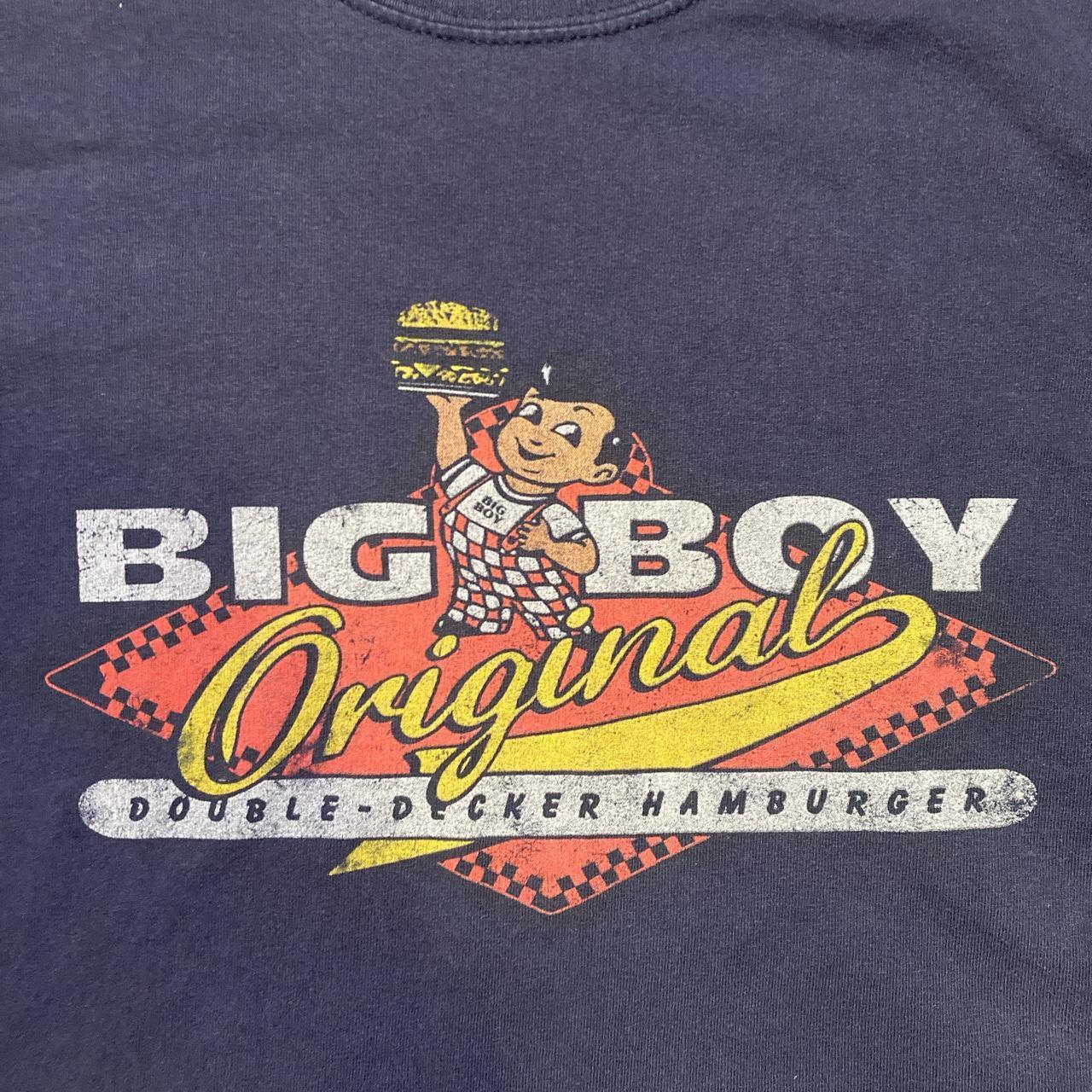 Vintage Big Boy Tee ⚡️Really cool graphic ⚡️Small... - Depop