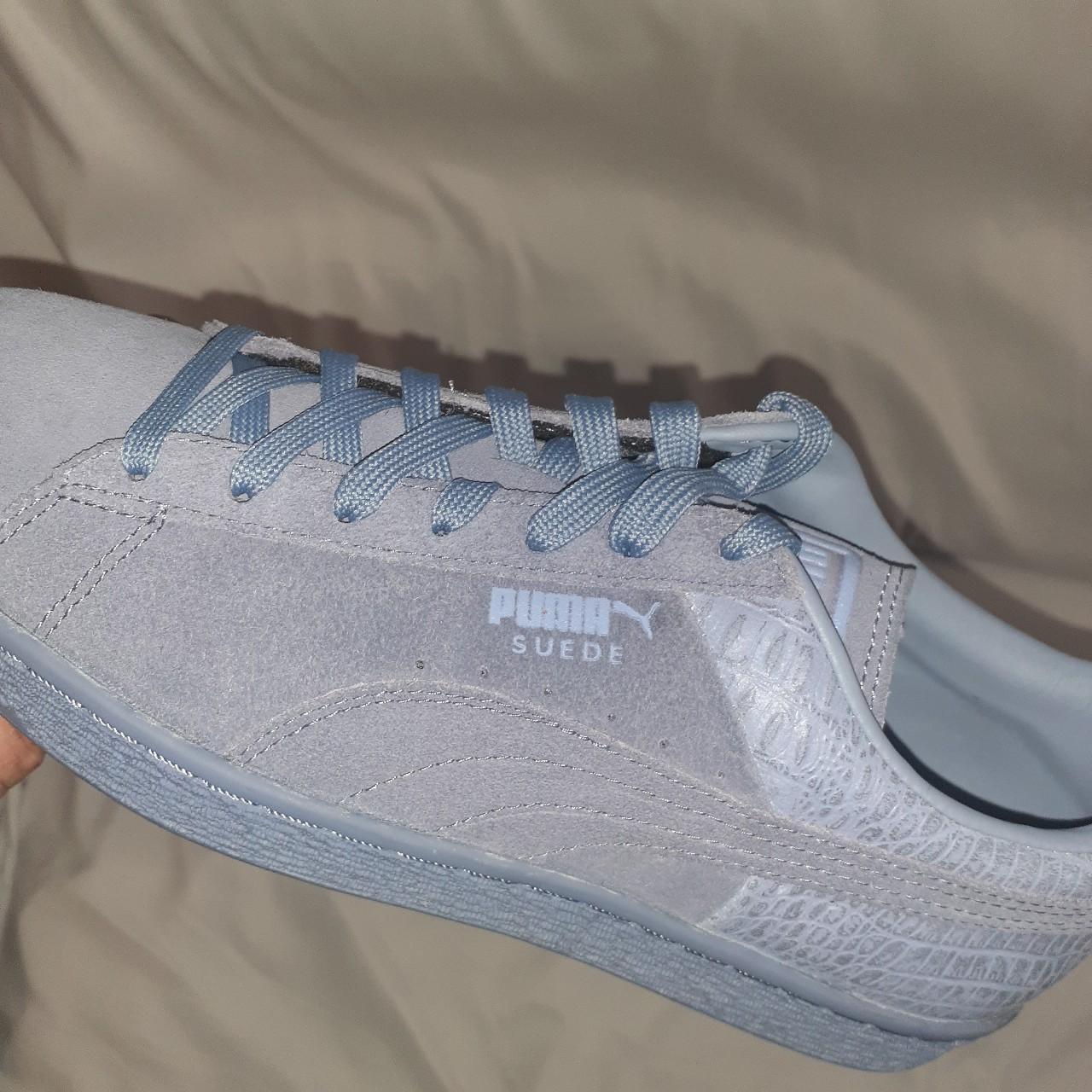 Puma Suede Emboss Tempest Sneakers Women's Size 9... - Depop