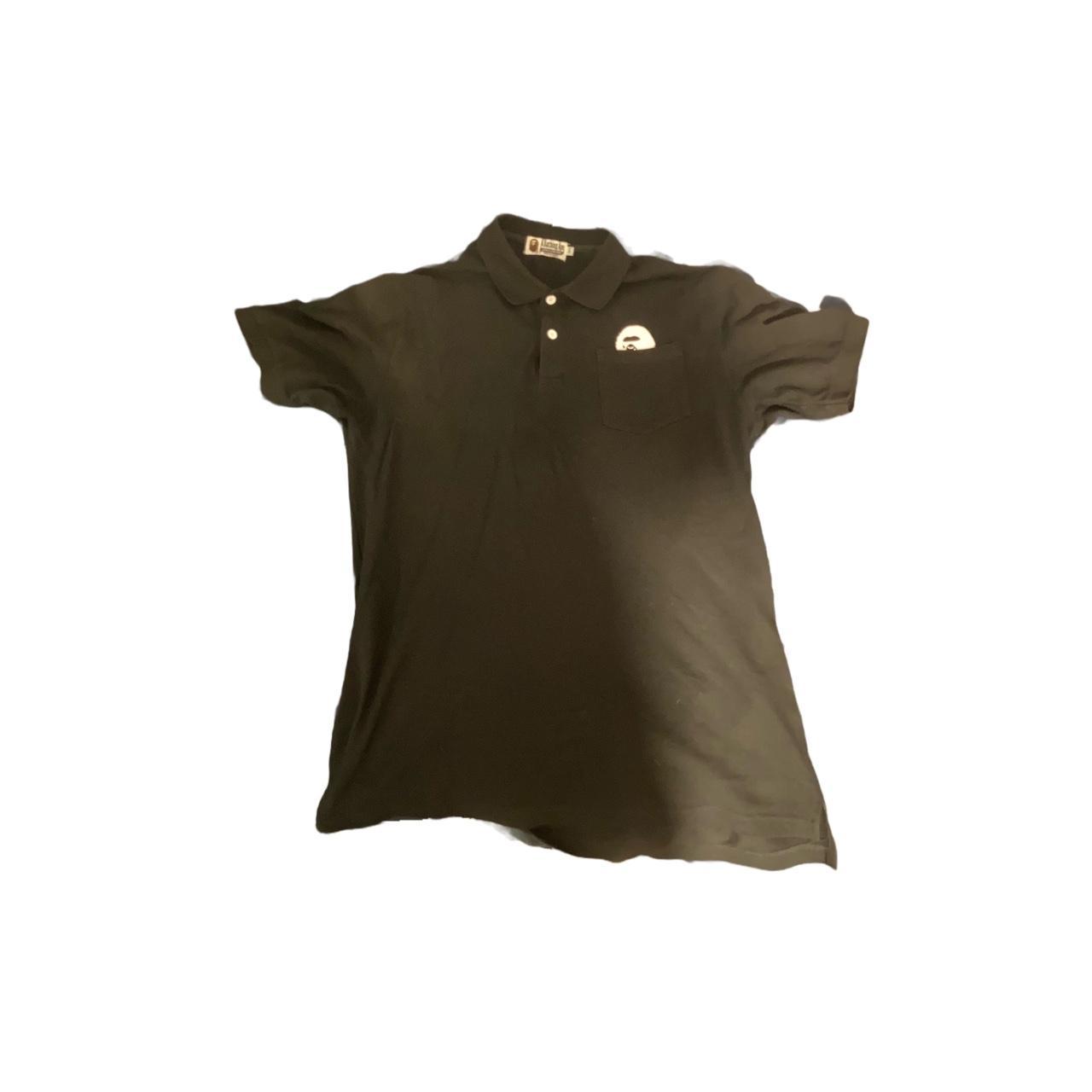 Bape polo size large open to offers and trades.... - Depop