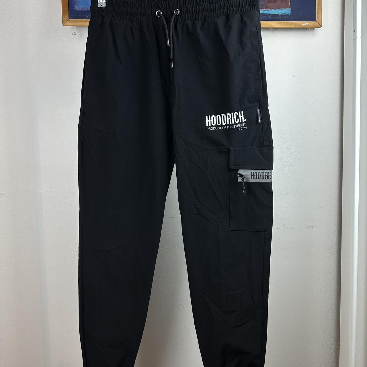 Hoodrich black drill sweatpants joggers #techfleece... - Depop