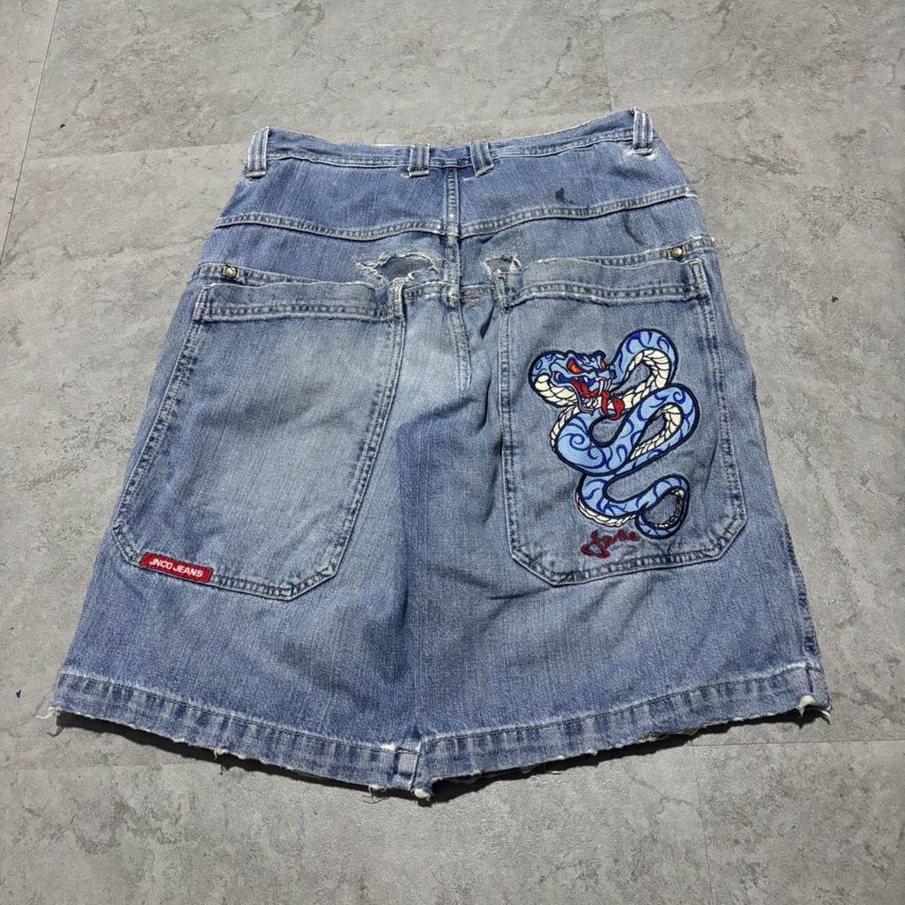 Jnco snake shorts | Depop