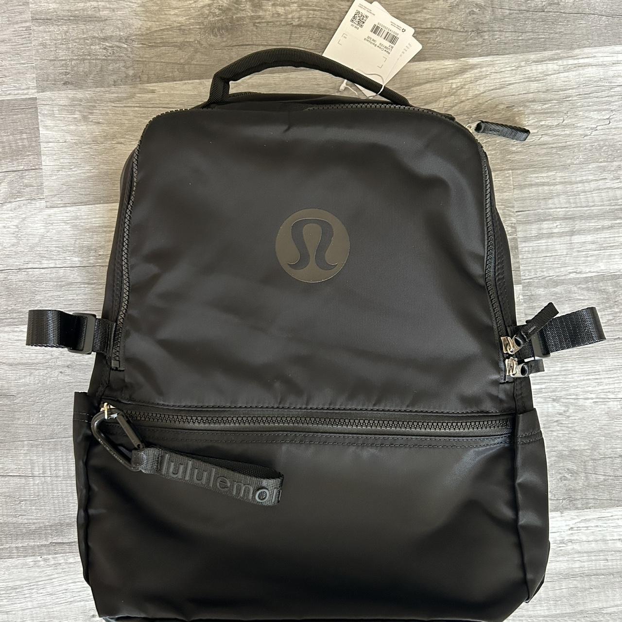Lululemon Backpack New Crew Black New With Tags... - Depop