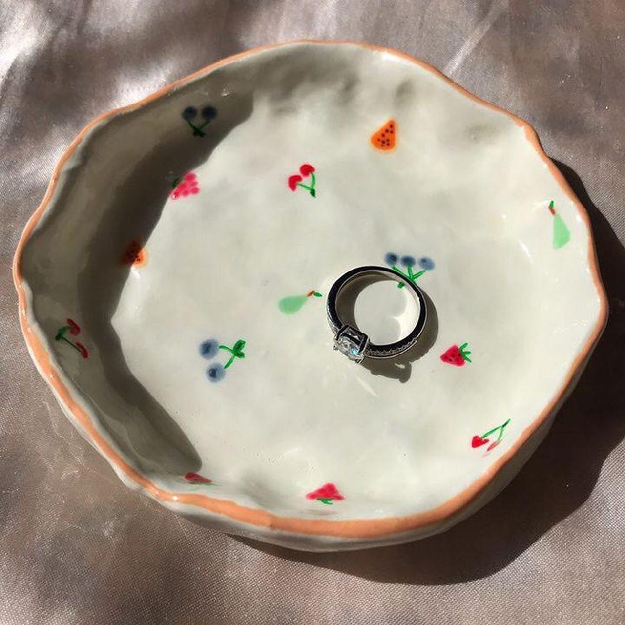 Handmade clay trinket tray Such an adorable... - Depop