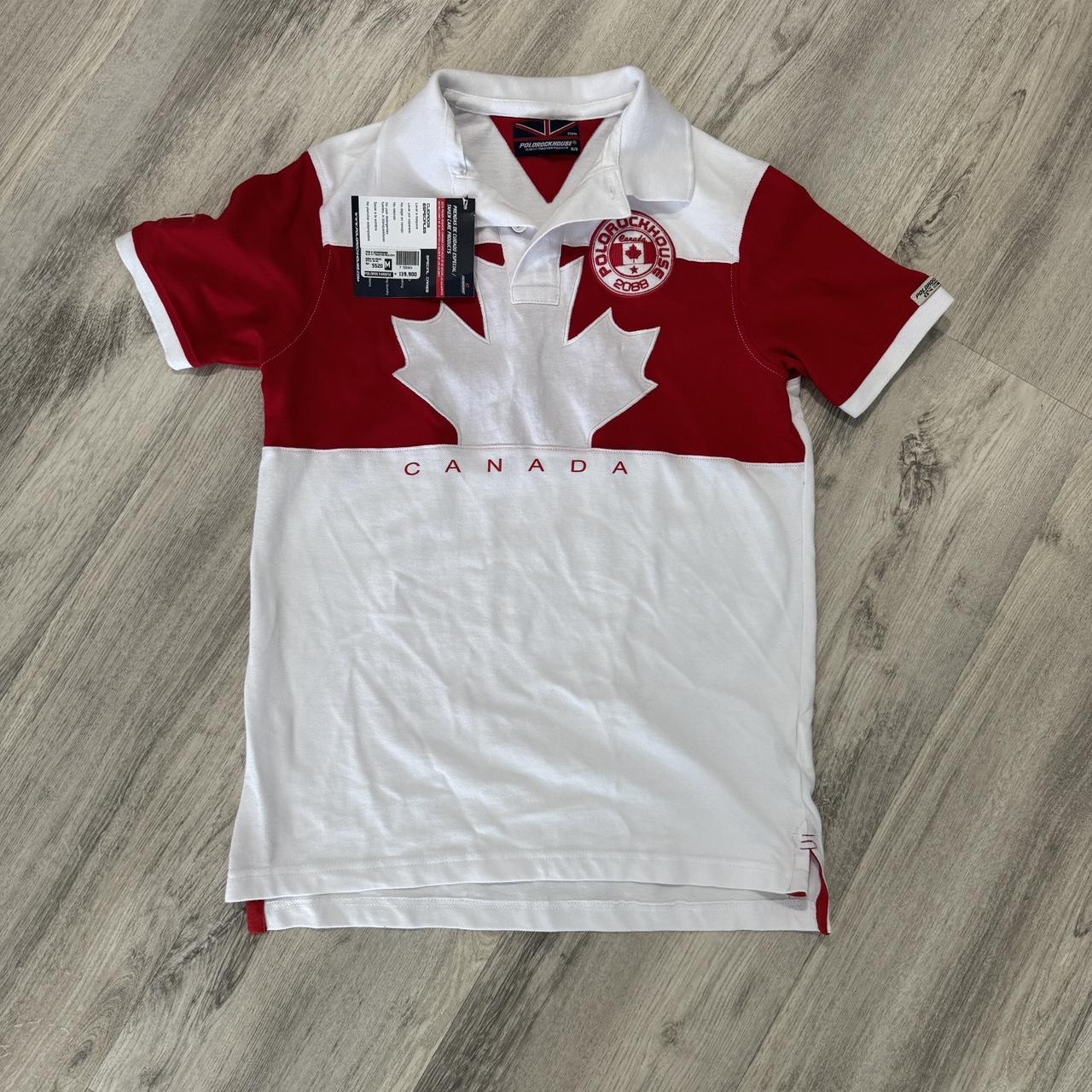 Brand new Canada polo with tag A little wrinkled but... - Depop