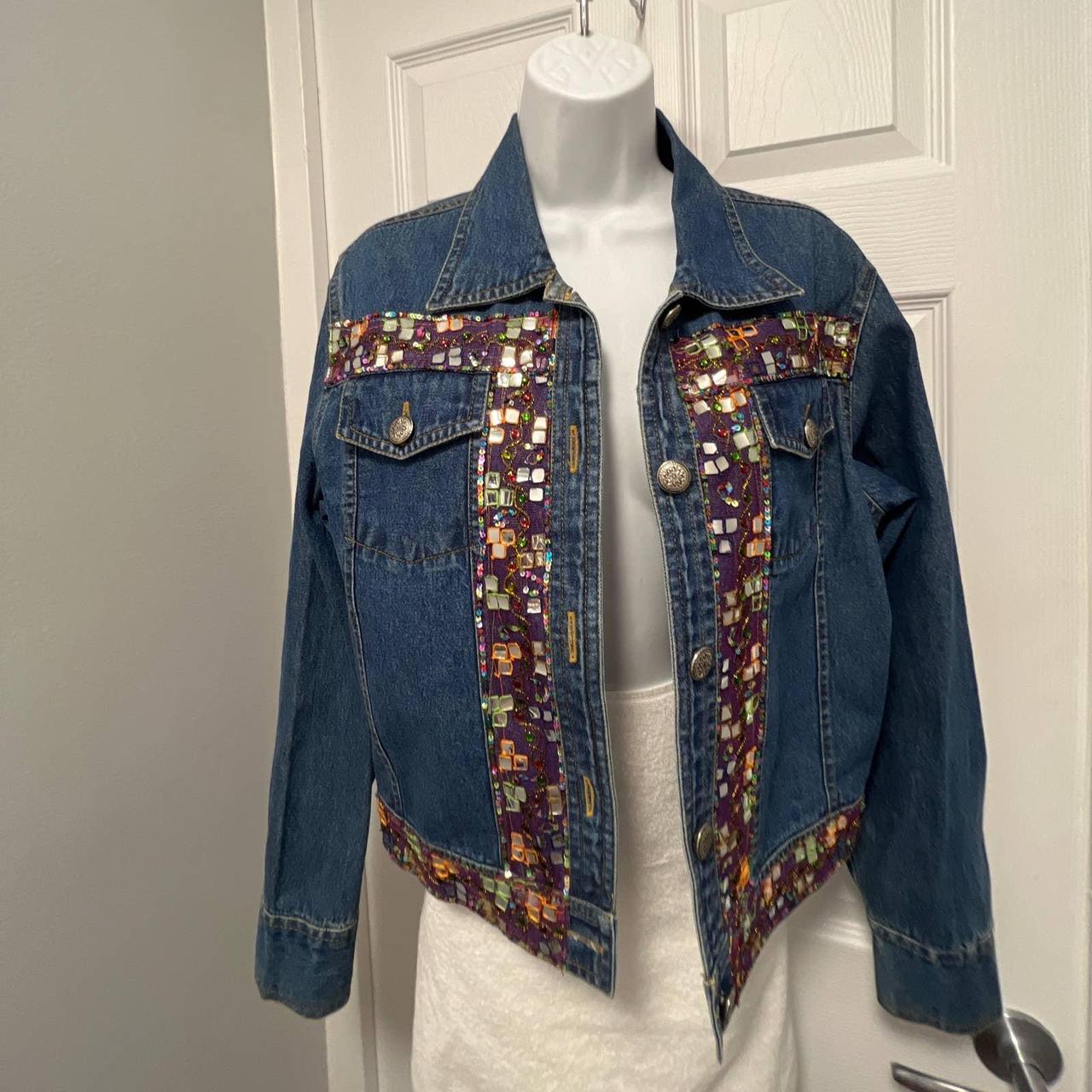 NEW IDENTITY denim Jacket size S Beautiful denim... - Depop