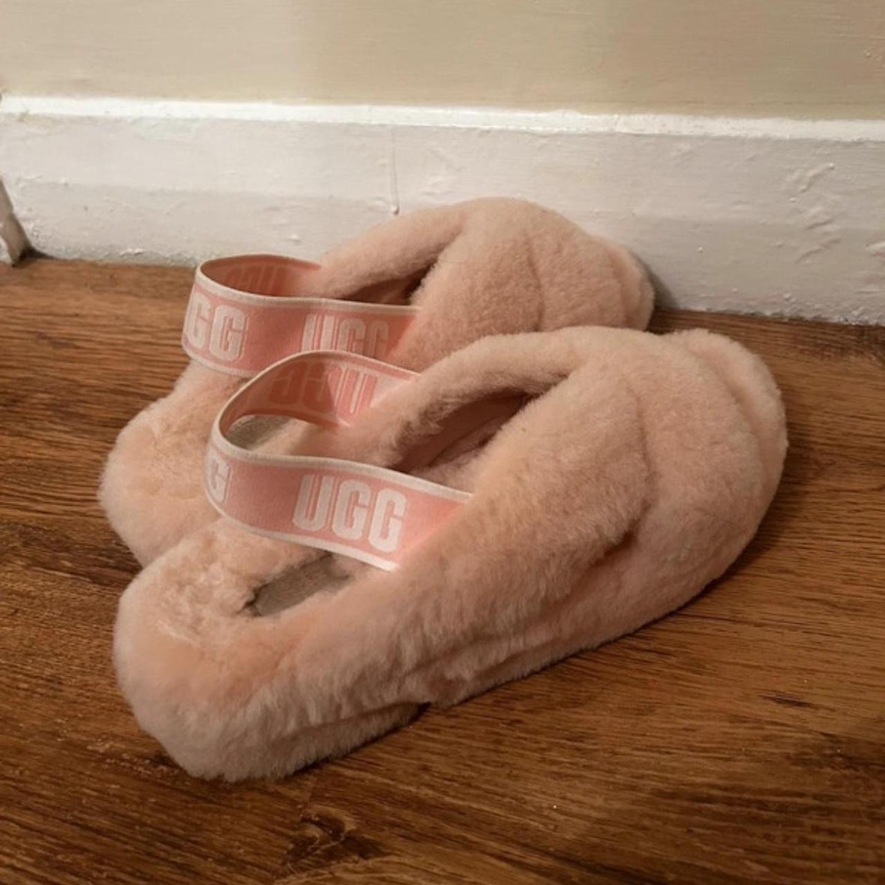 Authentic Ugg slippers in perfect condition was... - Depop