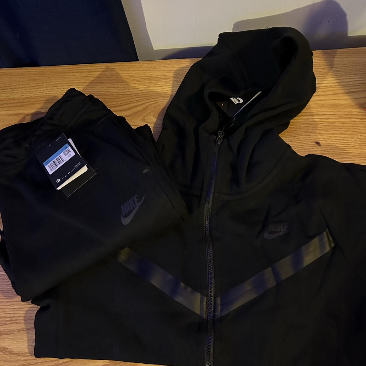 Nike Tech Fleece - Black - Depop