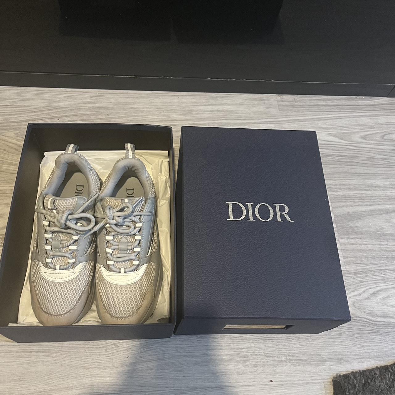 Grey Dior B22 Size 42 (8 UK) - Depop