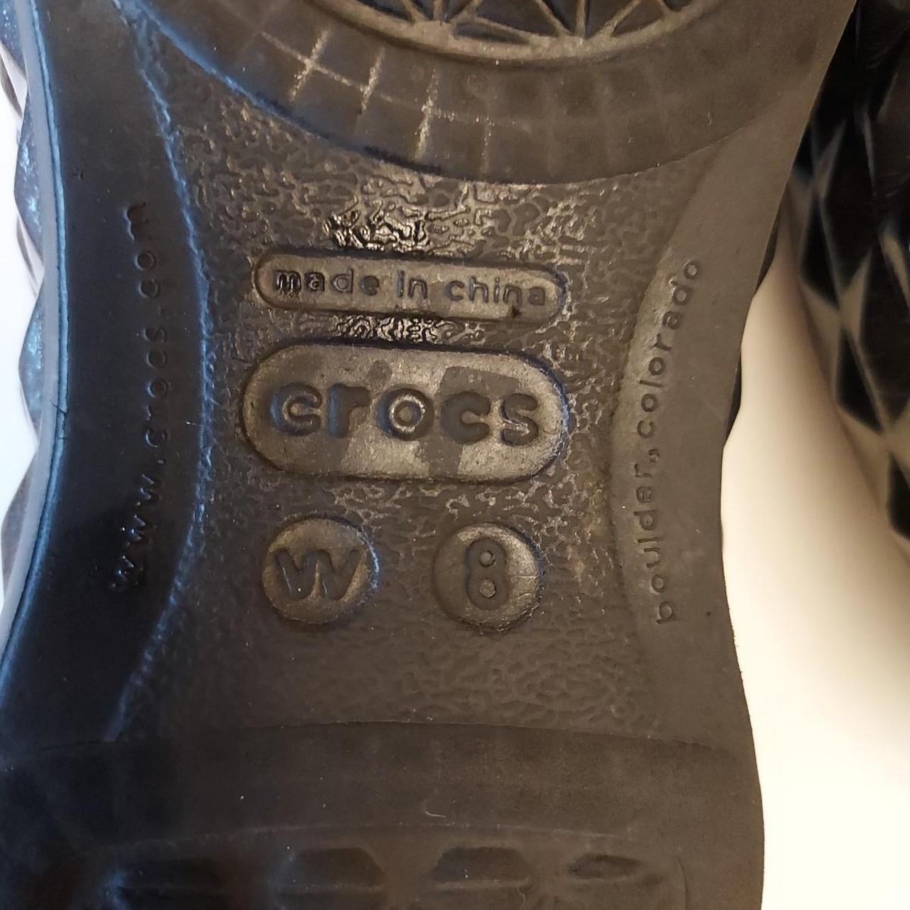 Crocs Ballet Flats Molded Pyramid Womens Size 8... - Depop