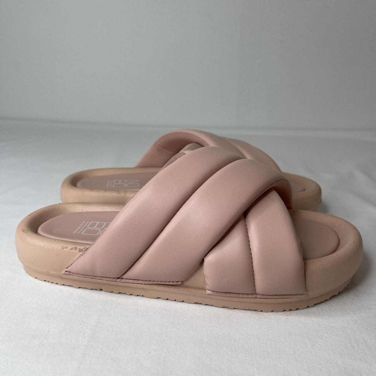 No Boundaries Womens X Band Comfort Slides Size 7... - Depop